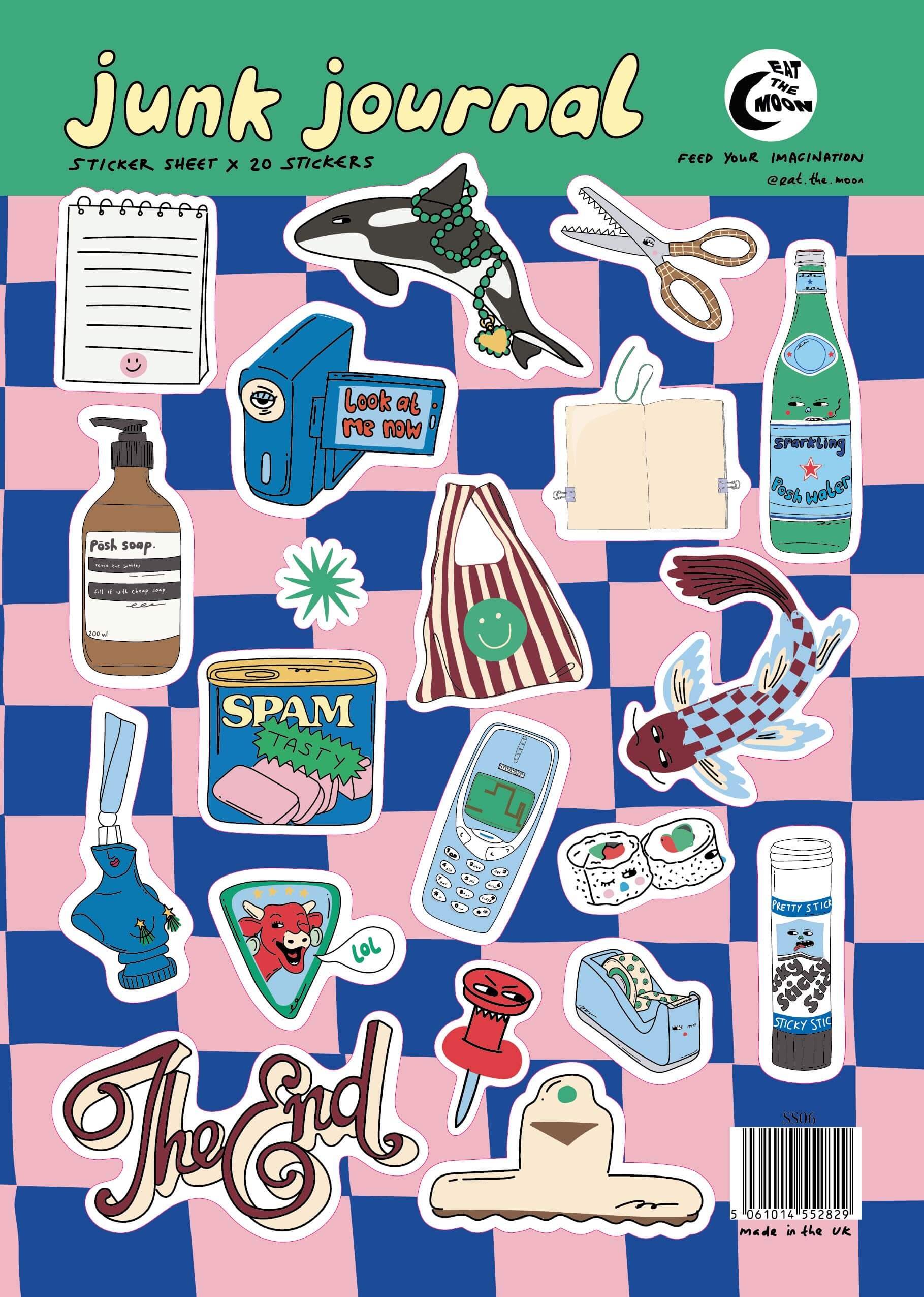 Sticker sheets – Eat the Moon